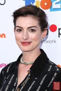 Anne Hathaway in Vintage Chanel at "Rio 2" Screening - Tom + Lorenzo