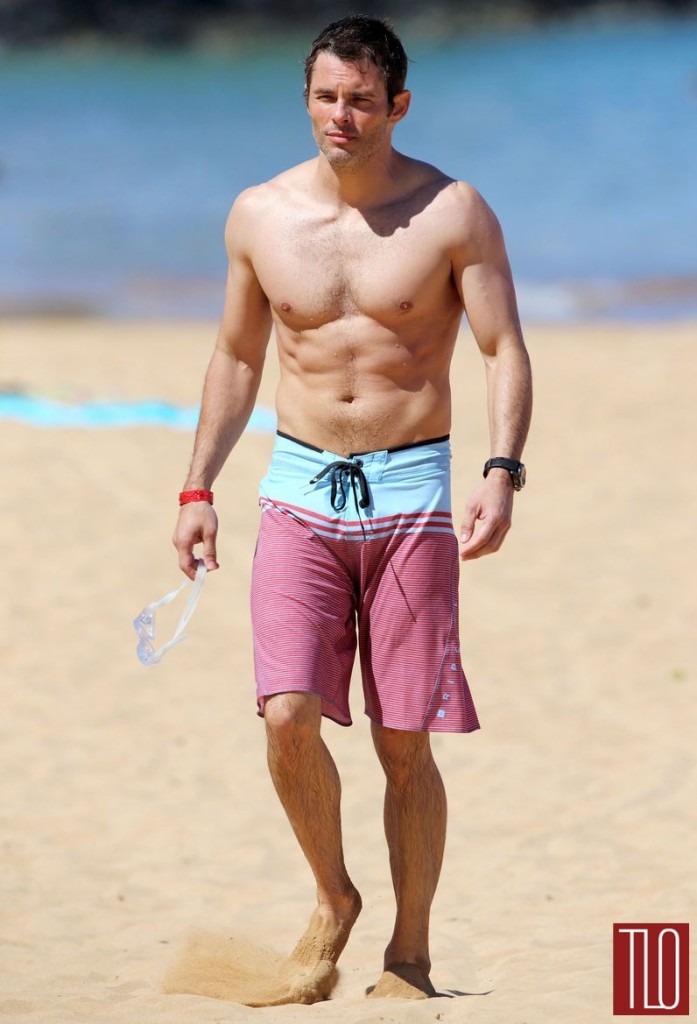 James Marsden on the Beach in Hawaii - Tom + Lorenzo