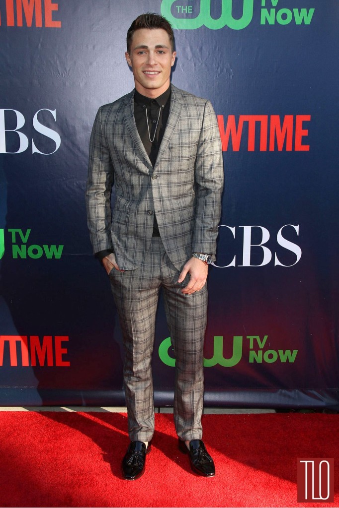 Colton Haynes at the 2014 CBS, CW and Showtime Press Tour - Tom + Lorenzo