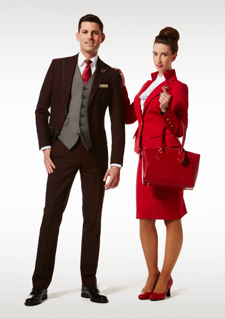 Vivienne Westwood's Virgin Atlantic Uniforms - Tom + Lorenzo