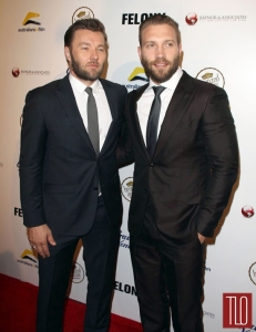 Joel Edgerton and Jai Courtney at the "Felony" LA Premiere - Tom + Lorenzo