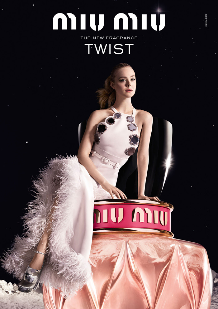 Elle Fanning Miu Miu Twist Fragrance Ad Campaign Tom Lorenzo Site 2