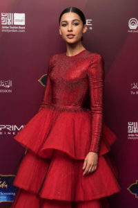 Will Smith, Naomi Scott and Mena Massoud at the "Aladdin" Jordan ...