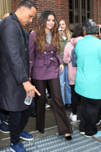 Selena Gomez in Prada at Z100 New York - Tom + Lorenzo