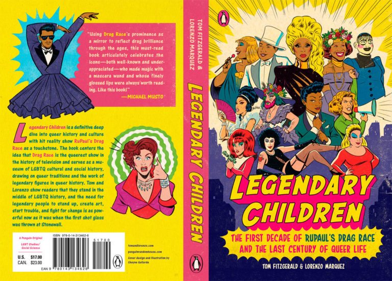 Back Cover Art and Katya Blurb, Bitches!!! - Tom + Lorenzo