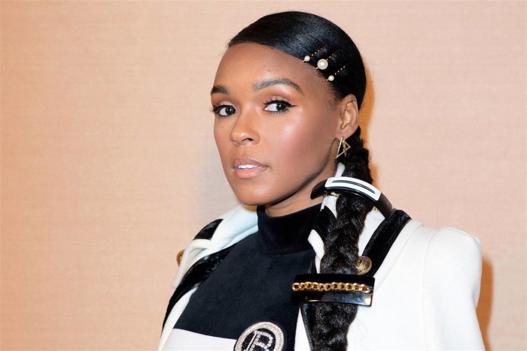 Janelle Monáe at the Balmain Fashion Show in Paris - Tom + Lorenzo