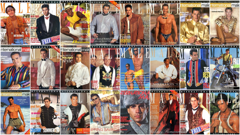 A Gallery of Vintage International Male Catalogue Covers - Tom + Lorenzo