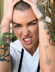 Ruby Rose for Shape Magazine - Tom + Lorenzo