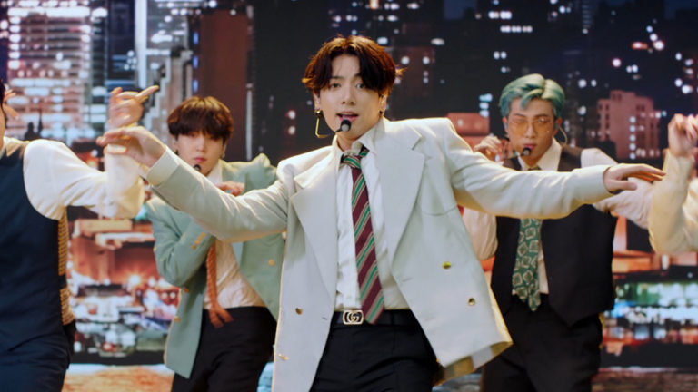 VMA Awards 2020: BTS Performs "Dynamite" in Gucci - Tom + Lorenzo