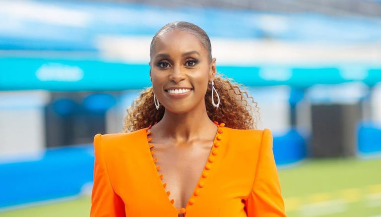 Emmy Awards 2020: Issa Rae in Sergio Hudson - Tom + Lorenzo