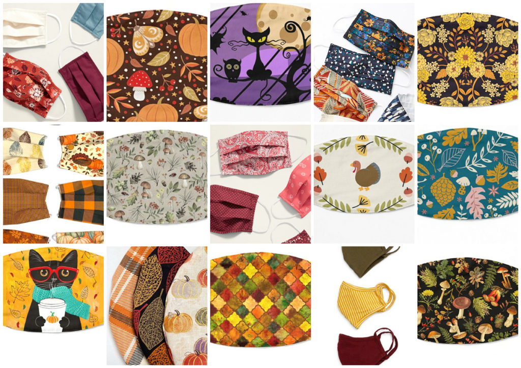 Social Distancing Chic: Lorenzo’s Picks for Fun Face Masks for Fall ...