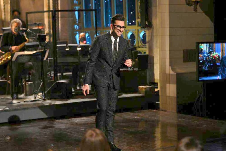 "Schitt's Creek" Star Dan Levy on "Saturday Night Live" - Tom + Lorenzo