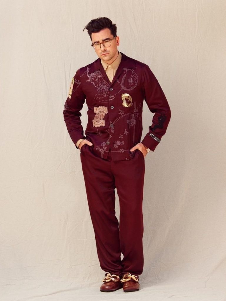 SAG Awards 2021: Dan Levy in The Row and Dries Van Noten - Tom + Lorenzo
