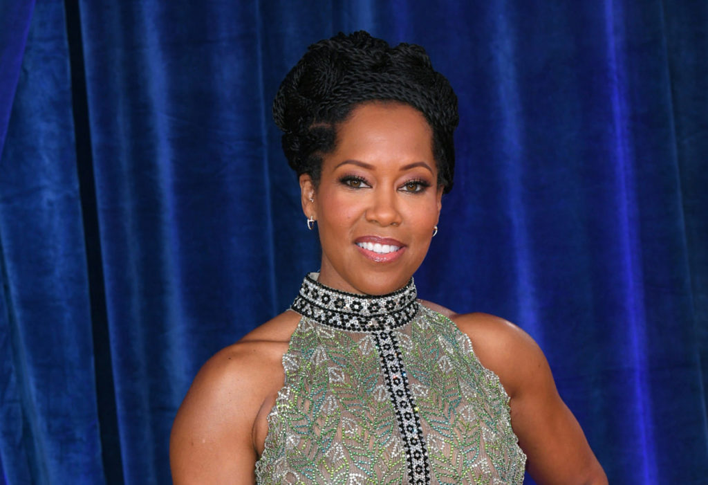 Regina King in Louis Vuitton at "The Harder They Fall" London Premiere ...