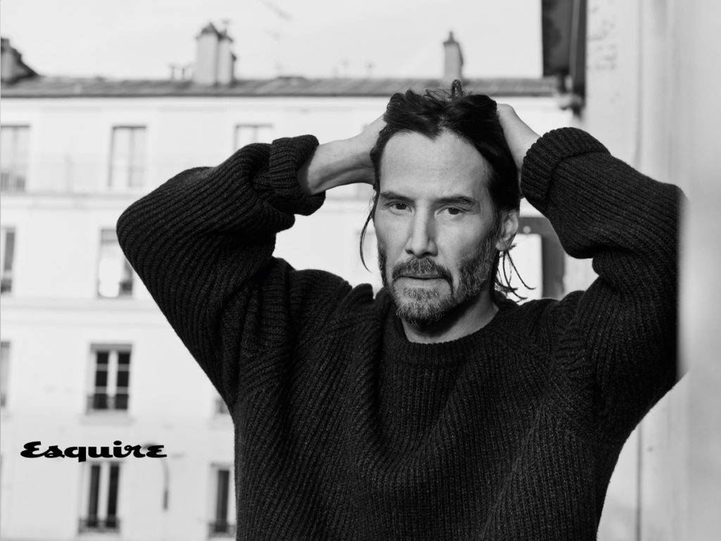 "The Matrix Resurrections" Star Keanu Reeves Covers Esquire's Winter ...