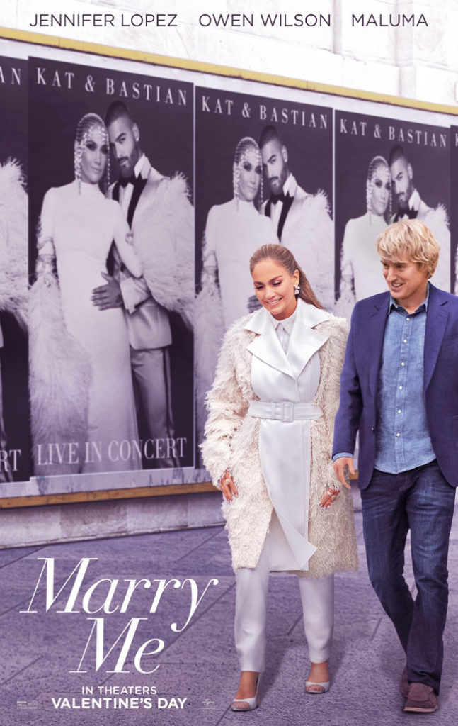 The Trailer for "Marry Me," Starring Jennifer Lopez, Owen Wilson and ...