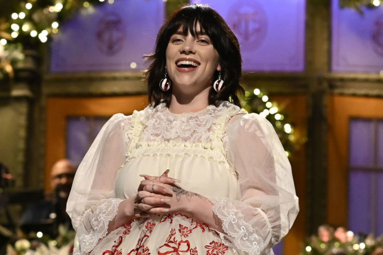 Billie Eilish in Simone Rocha on "Saturday Night Live" - Tom + Lorenzo