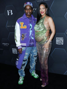 A$AP Rocky and Rihanna at Fenty Beauty Universe Celebration - Tom + Lorenzo
