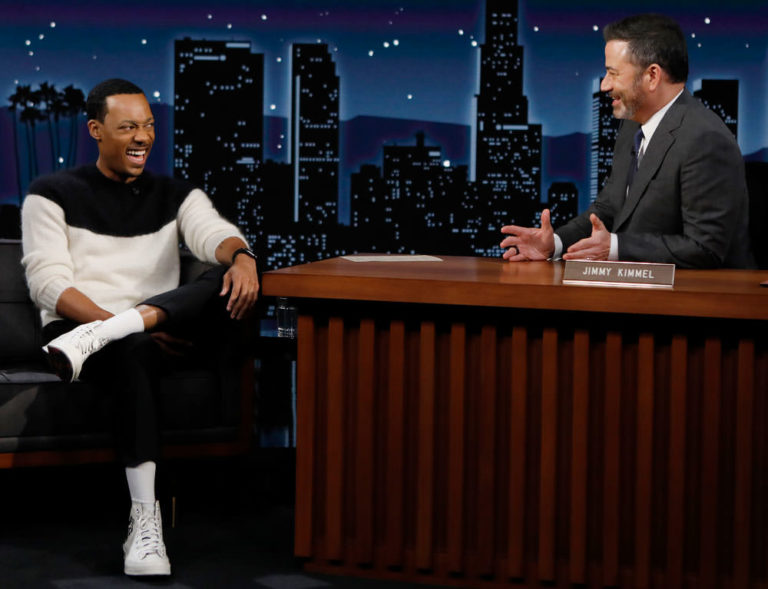 ABBOTT ELEMENTARY Star Tyler James Williams in Alexander McQueen on ...