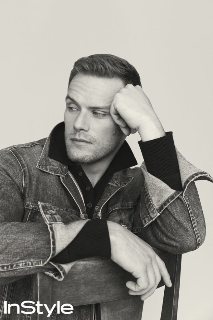 INSTYLE Magazine: OUTLANDER's Sam Heughan Is Ready for What's Next ...