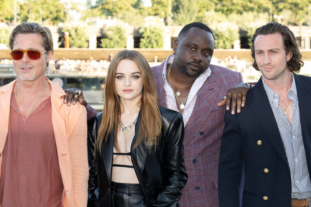 Brad-Pitt-Joey-King-Brian-Tyree-Hwenry-Aaron-Taylor-Johnson-Bullet ...