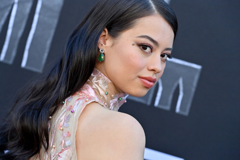 Amber Midthunder at the PREY Premiere - Tom + Lorenzo