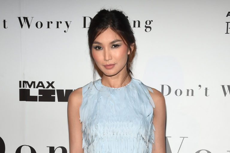 Gemma Chan in Louis Vuitton at the DON’T WORRY DARLING New York ...