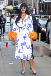 SHE-HULK Star Jameela Jamil at GOOD MORNING AMERICAN and THE VIEW - Tom ...