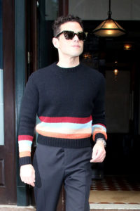 AMSTERDAM Star Rami Malek Out and About in NY in Prada - Tom + Lorenzo