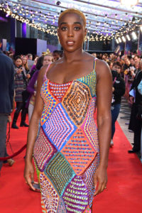Lashana Lynch in Ashish at the London Premiere of ROALD DAHL’S MATILDA ...