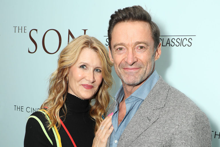 Laura Dern and Hugh Jackman at the New York Screening of THE SON - Tom ...