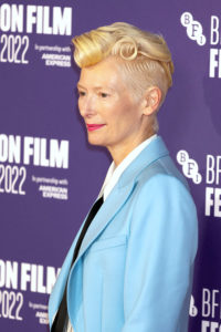 Tilda Swinton in Bella Freud at the BFI London Film Festival THE ...