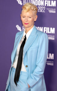 Tilda Swinton in Bella Freud at the BFI London Film Festival THE ...