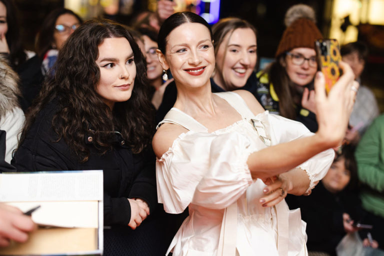 Caitríona Balfe in Simone Rocha at the BAFTA Scotland Awards - Tom ...
