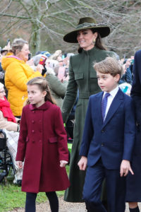 Catherine, Princess of Wales at Christmas Day Service at Sandringham ...