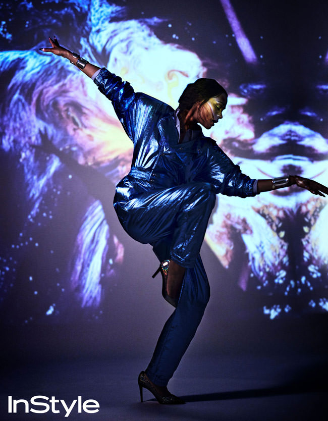 AVATAR: THE WAY OF WATER Star Zoe Saldana Covers INSTYLE Magazine - Tom ...