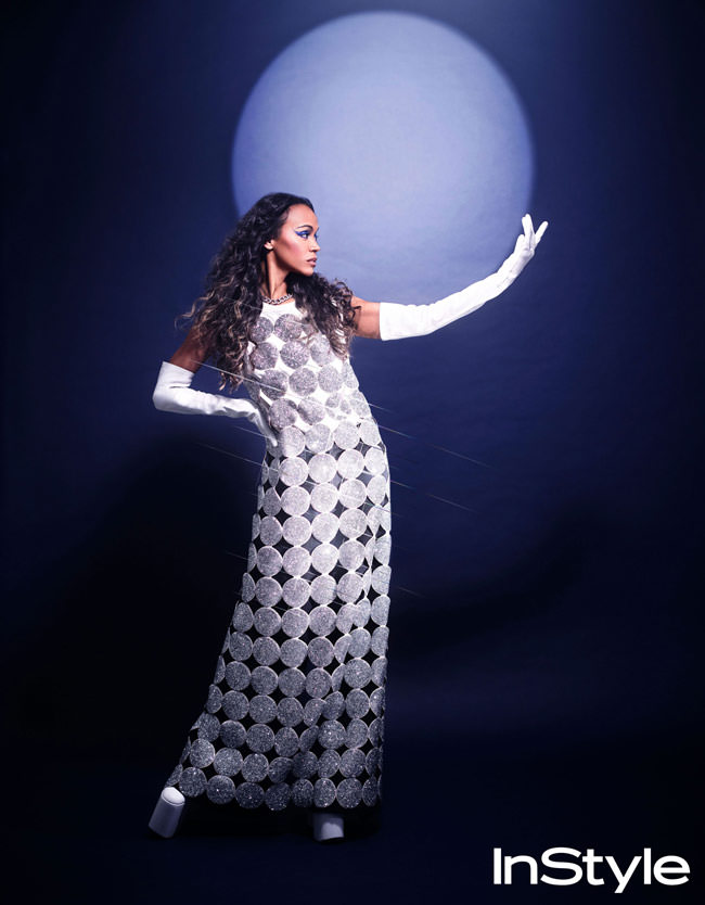 AVATAR: THE WAY OF WATER Star Zoe Saldana Covers INSTYLE Magazine - Tom ...