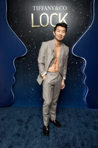 SHANG-CHI Star Simu Liu at Tiffany & Co.'s Lock Collection Celebration ...