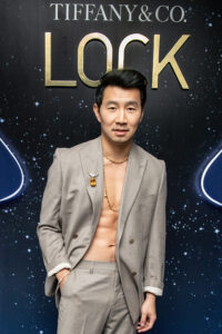 SHANG-CHI Star Simu Liu at Tiffany & Co.'s Lock Collection Celebration ...