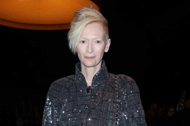 Tilda Swinton at the Chanel Couture Fashion Show in Paris - Tom + Lorenzo