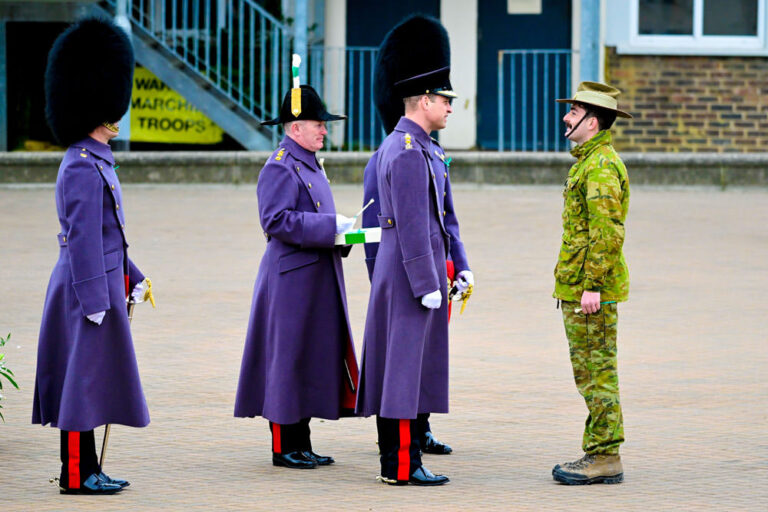 Prince William and Catherine, Princess of Wales Visit the Welsh Guards ...