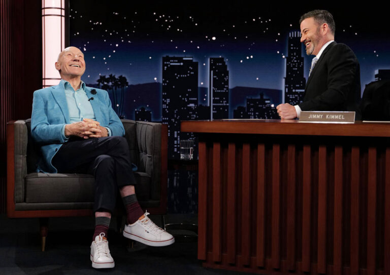 STAR TREK: PICARD Star Patrick Stewart on JIMMY KIMMEL LIVE! - Tom ...