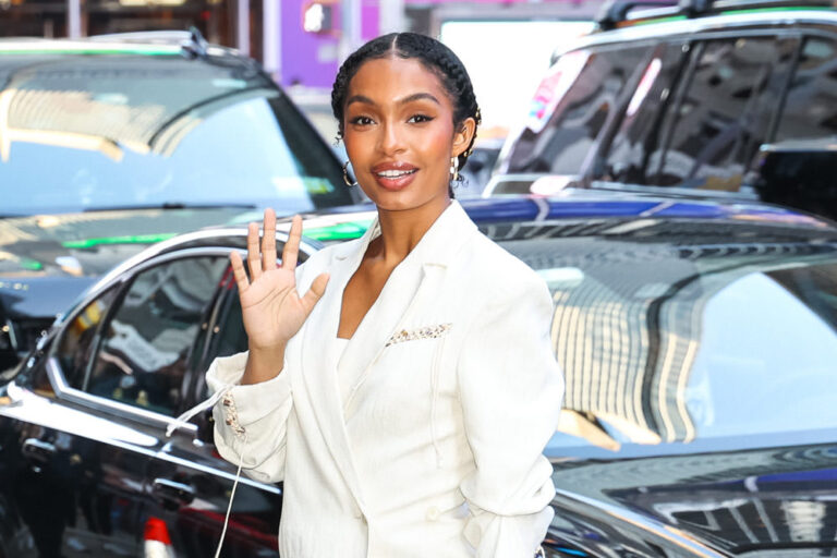 PETER PAN & WENDY Star Yara Shahidi in Jacquemus at GOOD MORNING ...