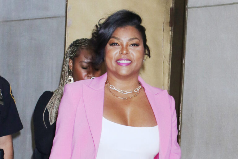 THE COLOR PURPLE Star Taraji P. Henson in Kate Spade New York at the ...