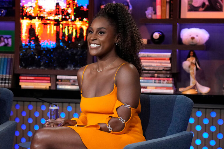 AMERICAN FICTION Star Issa Rae in Mach & Mach on WATCH WHAT HAPPENS ...