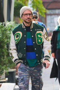 MAESTRO Star Bradley Cooper Out and About in NYC in J. Lindeberg x ...