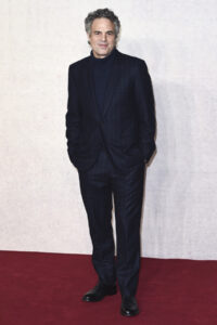 Mark Ruffalo, Emma Stone and Willem Dafoe at the POOR THINGS London ...