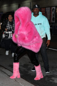 Nicki Minaj at THE LATE SHOW WITH STEPHEN COLBERT Studios - Tom + Lorenzo