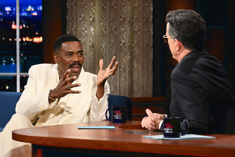 THE COLOR PURPLE and RUSTIN Star Colman Domingo on THE LATE SHOW WITH ...