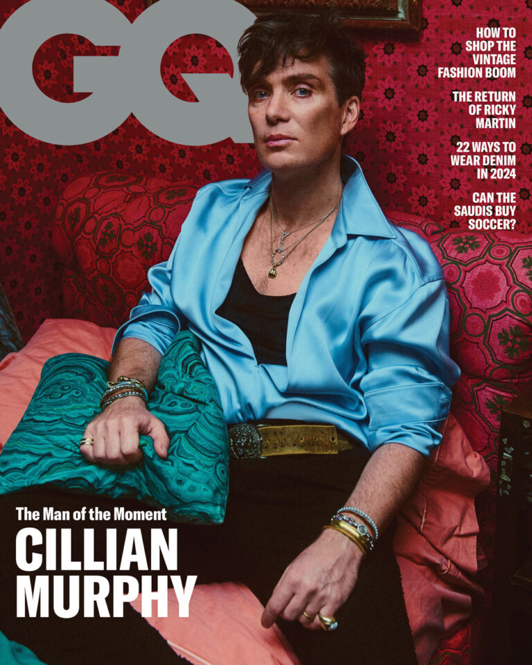 OPPENHEIMER Star Cillian Murphy Covers GQ's March Issue - Tom + Lorenzo